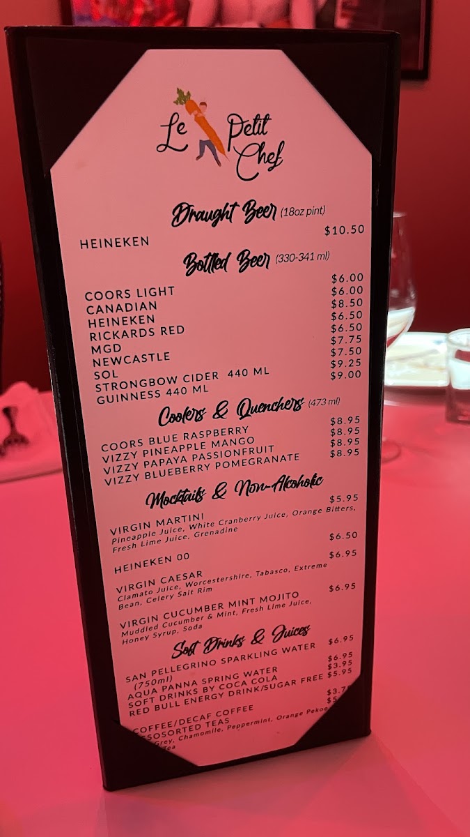 Le Petit Chef Menu (Latest Menu Update)